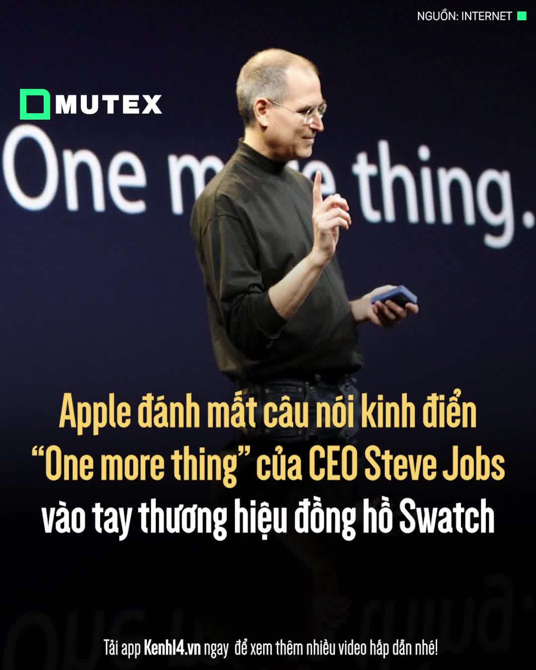 Apple đánh mất câu nói kinh điển “One more thing” của CEO Steve Jobs ...