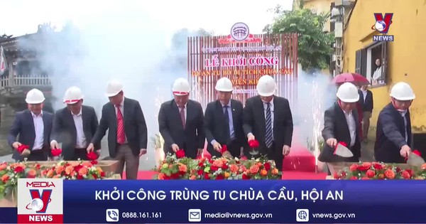 Khởi công trùng tu Chùa Cầu, Hội An