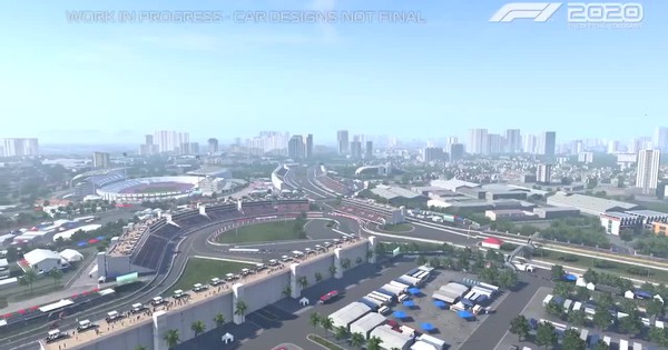 Đường đua f1 tại việt nam bất ngờ xuất hiện trong tựa game đua xe đình đám