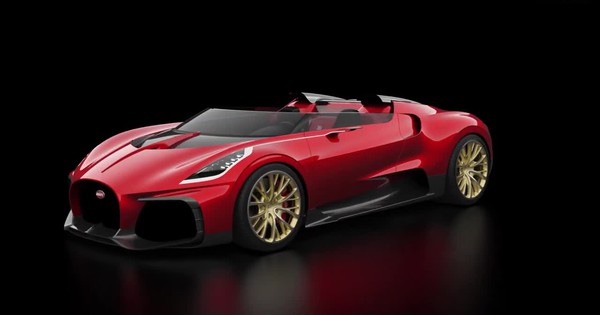 Bugatti Veyron Barchetta Speedster Concept