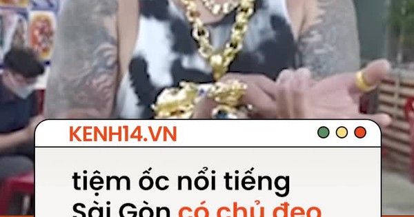 Xôn xao tiệm ốc nổi tiếng Sài Gòn có chủ đeo 116 cây vàng trị giá gần 7 ...