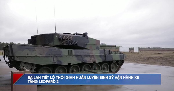 Ba Lan tiết lộ thời gian huấn luyện binh sỹ vận hành xe tăng Leopard 2